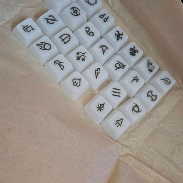 FFXIV Keycap Set, Final Fantasy Jobs Symbols - Etsy