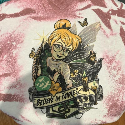 All Princess Tshirt, Bleached Disney Princess Shirt, Kids Princesses ...