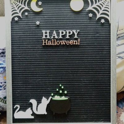 Witches Brew, Witches Cauldron, Halloween Letterboard, Halloween Letter ...
