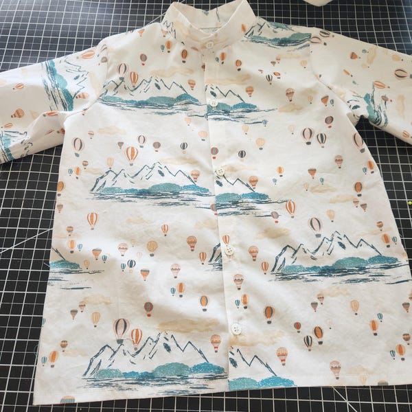 Shirt Sewing Pattern for Kids, Boy's Shirt Pattern, Kids Pattern, PDF ...