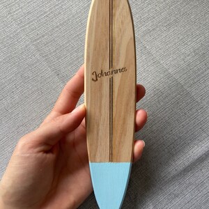 Custom Surfboard Keychain With Engraved Name - Etsy