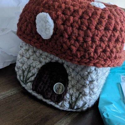 Boopable Mushroom Low Sew Crochet PATTERN Mushroom Pop Keychain ...