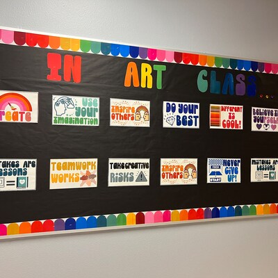 Art Classroom Poster Printable, Classroom Decor, Classroom Poster ...