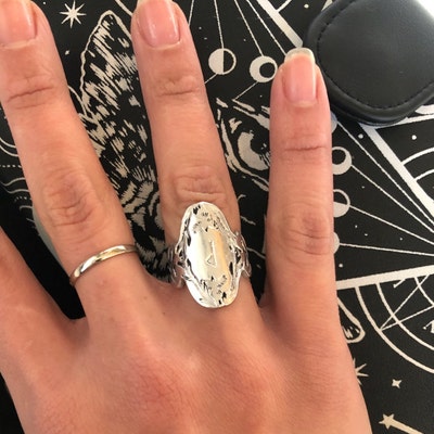 Raven Ring Viking Ring Rune Ring for Women Celtic Ring Viking Jewelry ...