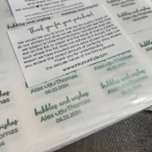 Personalized Real Foil Wedding Tic Tac® Labels/wedding Favor Labels/tic ...