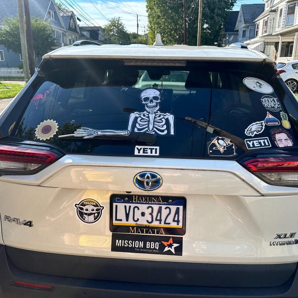 Bluey Heeler Peeker | Vinyl Sticker | Peekers | Durable Waterproof | UV ...