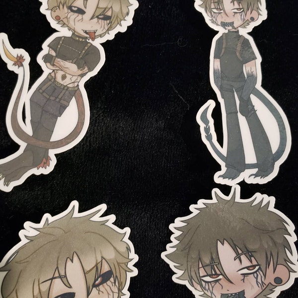 Ninja Headshot Stickers Smellostore - Etsy