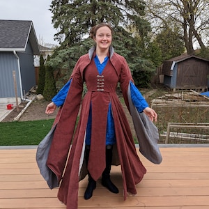 Female Fantasy Tabard Vest With Lacing PDF Pattern for - Etsy Canada