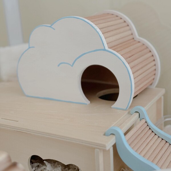 Hamster Stairs, Staircase, Ladder, Bridge, in Natural Wood (hamster ...