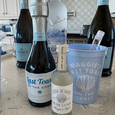 Coastal Bachelorette Shooter Labels, Coastal Cowgirl Bachelorette ...