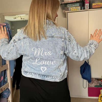 Personalised Embroidered Infinity Symbol Initial Sweatshirt or Hoodie ...