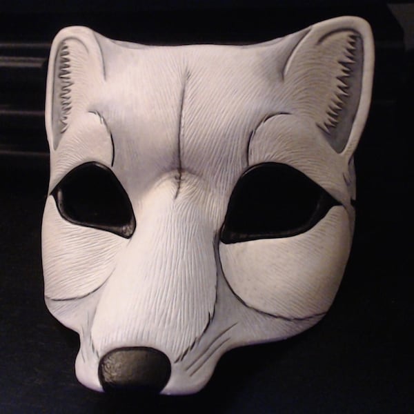 Made-to-order Leather Fox Mask: Masquerade Costume, Halloween - Etsy