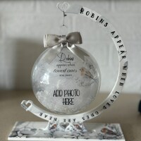 Robin Memorial Design Digital Download, Robin Memorial Circle PNG ...