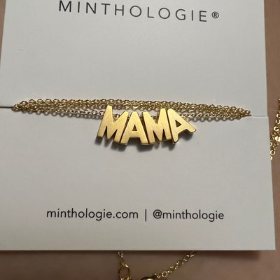 Iro Name Necklace N5 Personalized Necklace, Letter Necklace, Initial ...