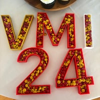 Custom Fillable Number Box for Treats, Snacks, Candy, Charcuterie ...