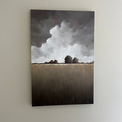 Landscape Paintings Tryptic made to Order, 3 Large Original Paintings ...
