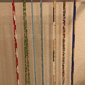 Waist Beads TIE ON, Thread Waist Beads, Stomach Beads, Waist Beads ...