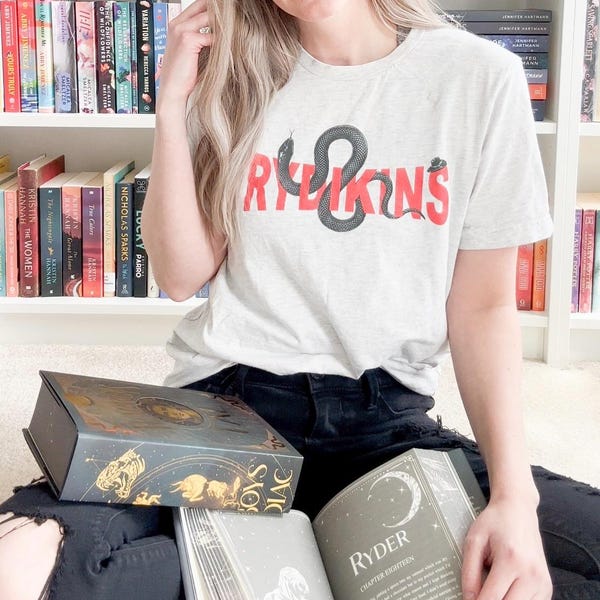 Zodiac Academy Gang Cartoon Bookmark | Licensed Merch Bookmark ...