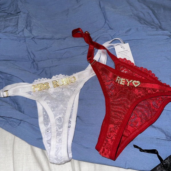 Custom Bridal Lingerie • Wedding Lingerie • Bra and Panty Set ...