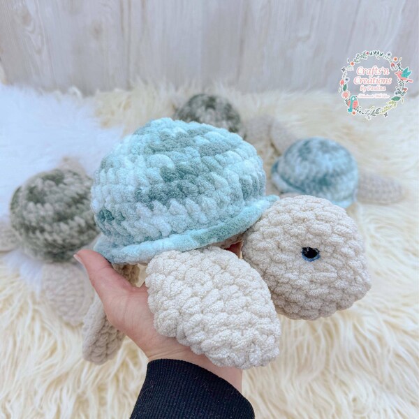 Fred the Sea Turtle | Crochet Pattern | PDF Download | Includes Follow ...