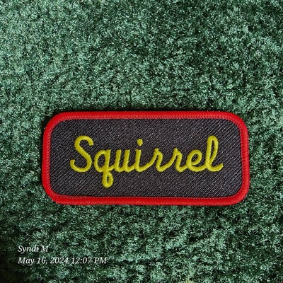 Embroidered Custom Iron-on Rectangle Name Patch - Etsy