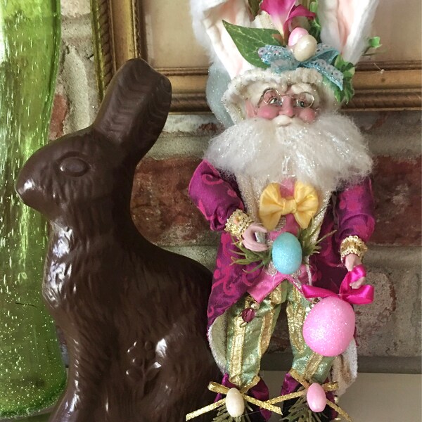 Chocolate Rabbit (ceramic) Large Size - Etsy