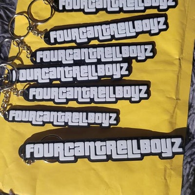 Theft Styled Personalized Keychain GTA Keyring Bag Charm Lunchbox Tag ...