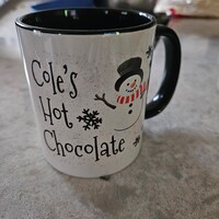 Personalized Candy Hearts Valentines Hot Chocolate Mug for Kids Custom ...
