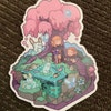Zelda Satori Mountain Sticker - Etsy UK
