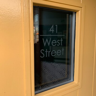 Personalised Classic Door Number Decal House Number Decal Sticker - Etsy