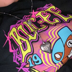 LDR Style Heart Necklace/rosary 3.0 Silver | Etsy