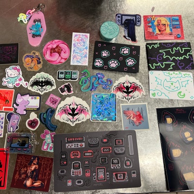 Snake Precious Stone Matte Holographic Sticker Waterproof Matte Sticker ...