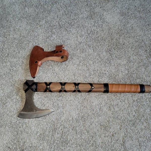 VIKING Medieval Axe Replica Prop God of War Kratos Leviathan Axe Metal ...