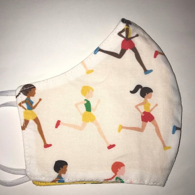 Runner Fabric Running Around the World by Mariao Track and Field ...