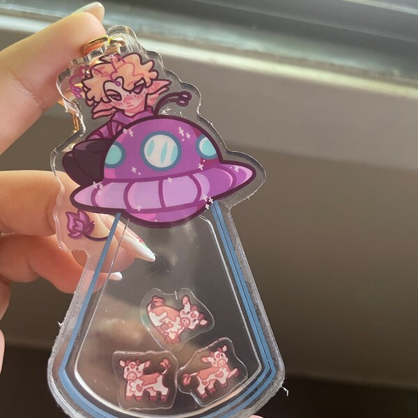 Purpled Shaker Keychain - Etsy