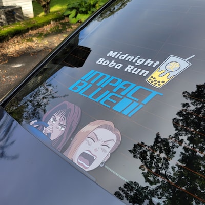 DEFINED Sunset JDM Style Vinyl Sticker Decal Drifting Midnight - Etsy