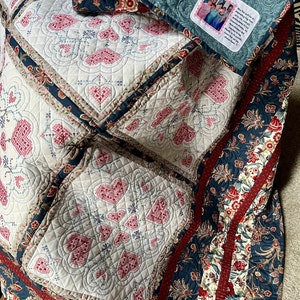 Nautical Anchor Quilt Label Custom Anchor Quilt Label Sublimation Quilt ...