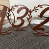 Table Numbers, Rustic Wood Wedding Decor, Table Decor, Event ...