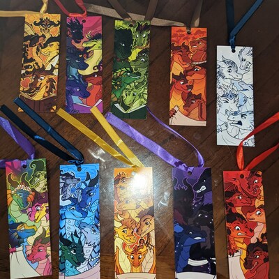 Wings of Fire TRIBE BOOKMARKS - Etsy