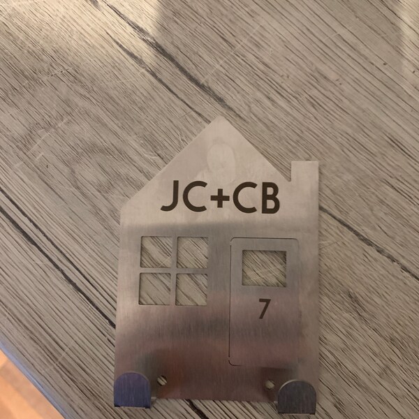 Personalised New Home Couples Key Holder - Etsy