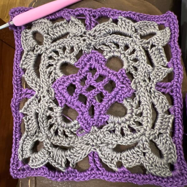 Celtic Crochet Granny Square Pattern: Photo Tutorial (digital Download ...