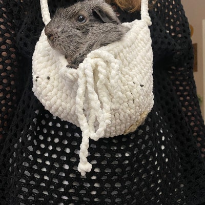Custom Guinea Pig Carrier Small Pet Soft Cozy Carrier Multicolour Sling ...