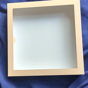 Blank Square Shadow Box Frame SVG for Layered Artwork Paper Art. 3d ...