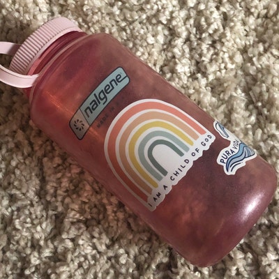 I Am a Child of God Vinyl Sticker Rainbow Sticker Christian - Etsy