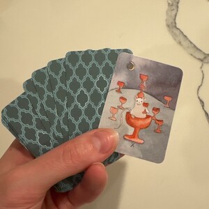 The Rabbit Tarot Deluxe Version Animal Art Card Deck - Etsy