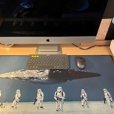 Rainbow World Map Desk Mat, Shabby Chic Mouse Pad, Mouse Pads, Large ...