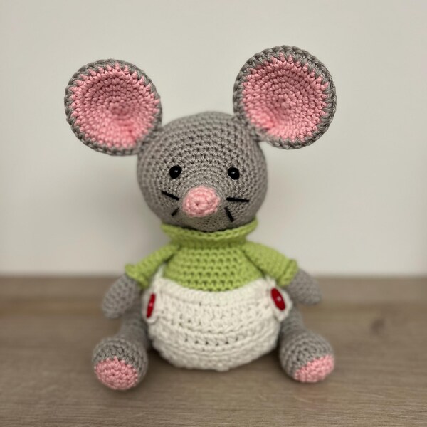 Amigurumi Crochet Pattern - Albert the Mouse (ENGLISH ONLY) - Etsy