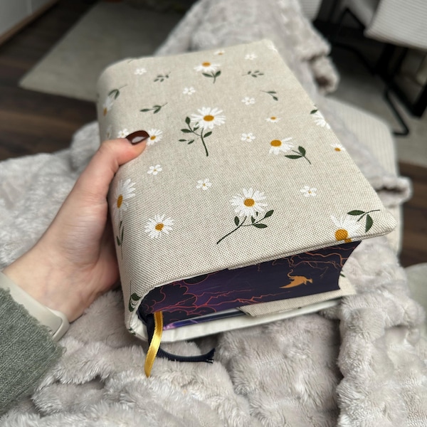 A5 Book Cover, Adjustable Book Cover, Fabric Book Cover, Large Size ...