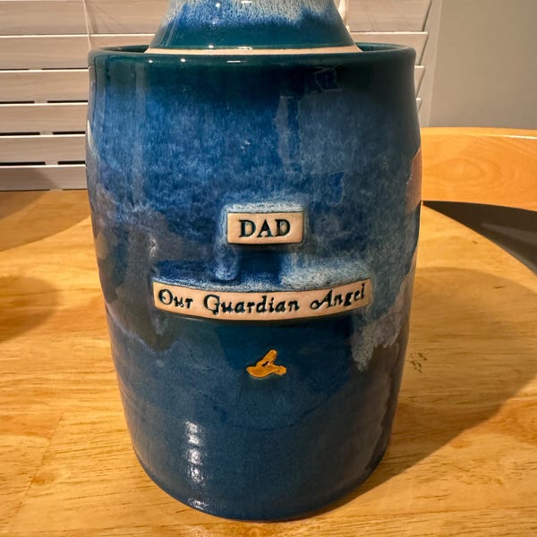 100 Cu/in Keepsake Urn Personalized Urn Made to Order 8.5x6 100 Cubic ...