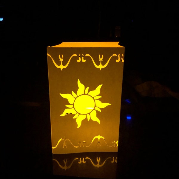 Large Tangled Paper Lantern | Princess Rapunzel Wedding and Party ...